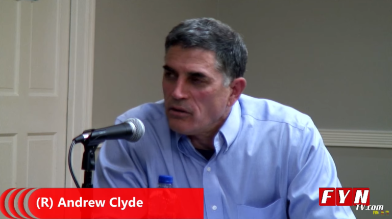 Congressman Clyde End Fed Taxes On Firearms Speed Up Background