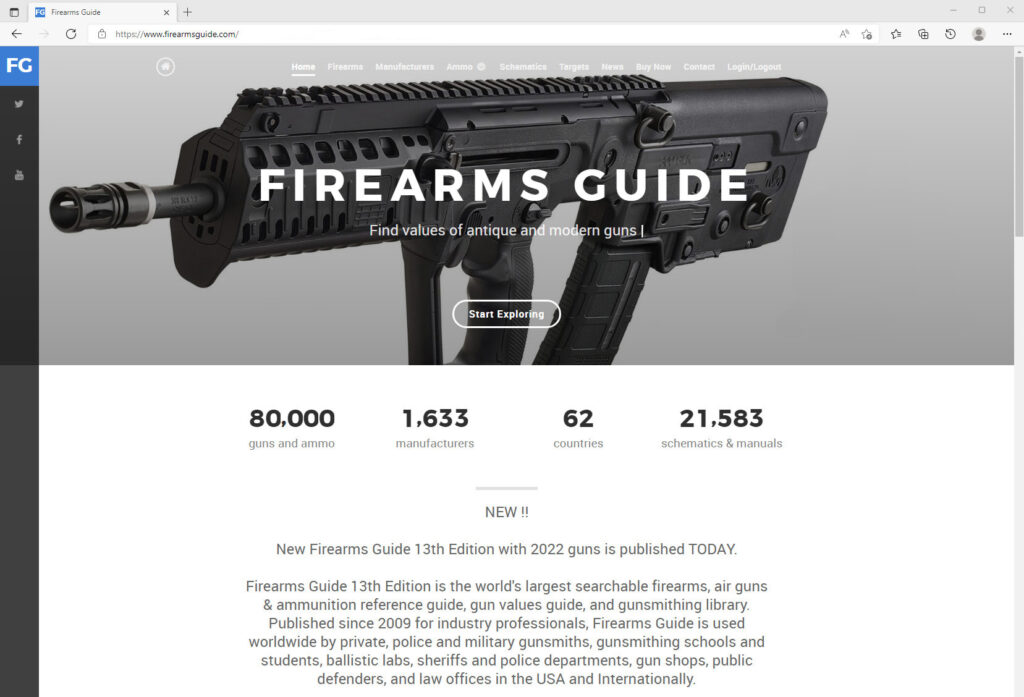 Online Gunsmithing Library Has Gun Schematics, Blueprints, Manuals ...